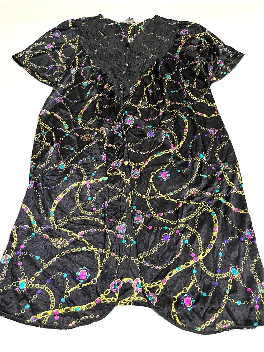 vassarette | Intimates & Sleepwear | Vassarette Robe Vintage 8s Satin ...